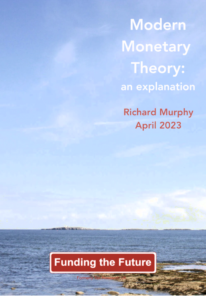 Modern Money Theory (Book) by Richard Murphy - MMT.works